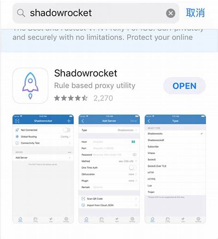 Shadowrocket是什么和使用方法 | 墨风如雪博客