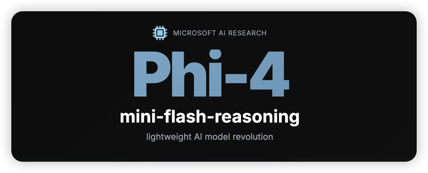 Phi-4-mini-flash-reasoning归档 | 墨风如雪博客